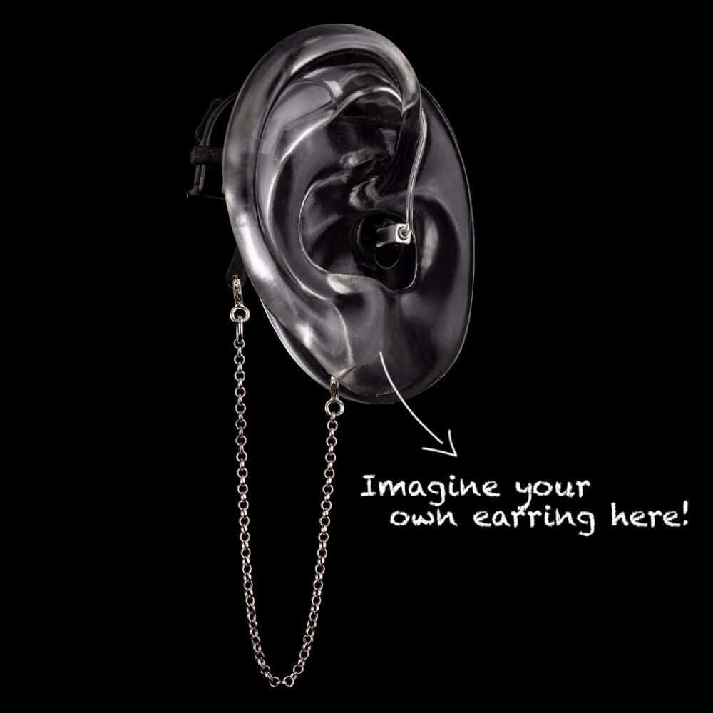 Cochlear Implant Connectors & Chains | Clips for Deafmetal Jewelry ...