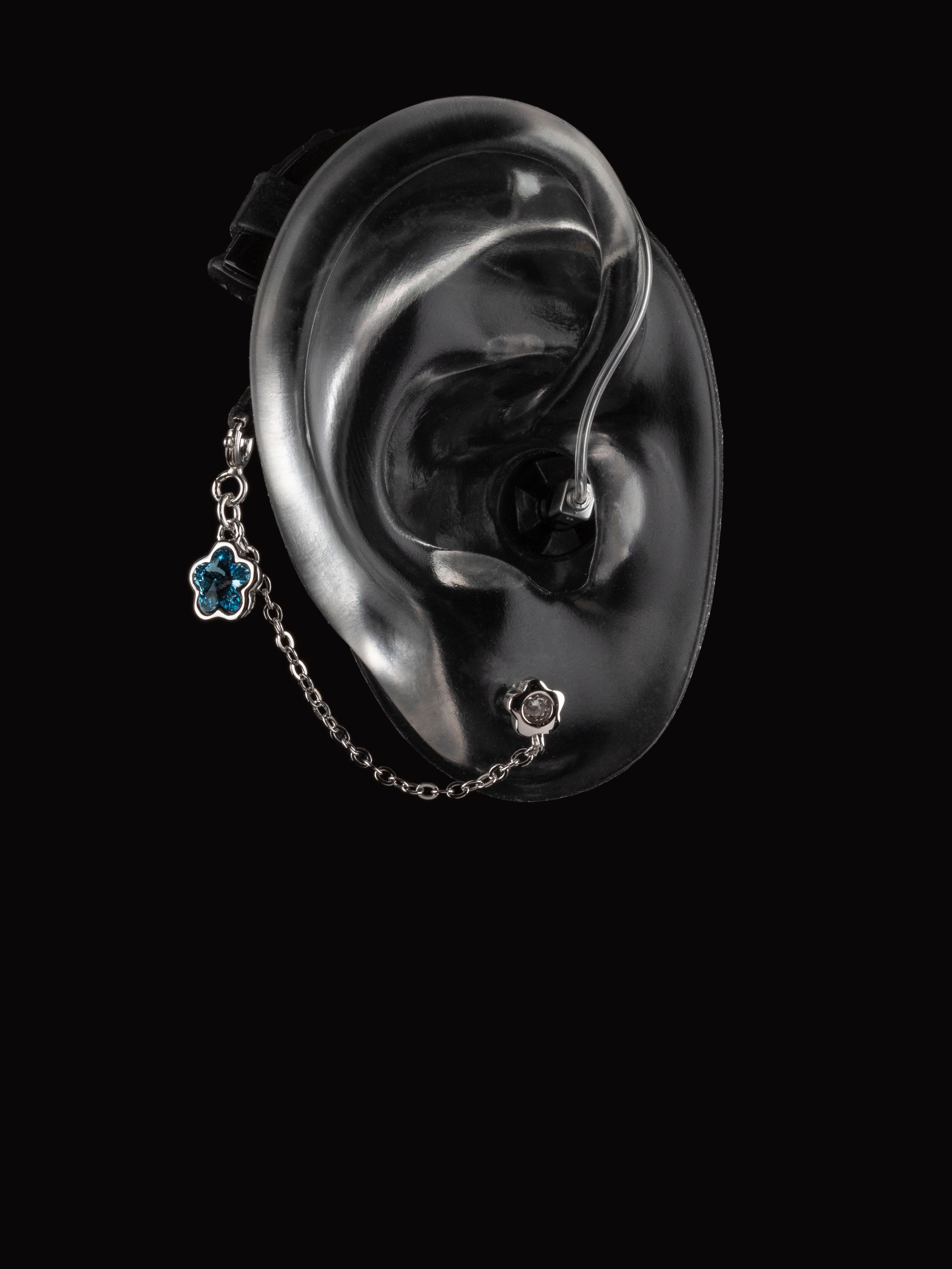 Deafmetal USA Hope I hearing aid jewelry