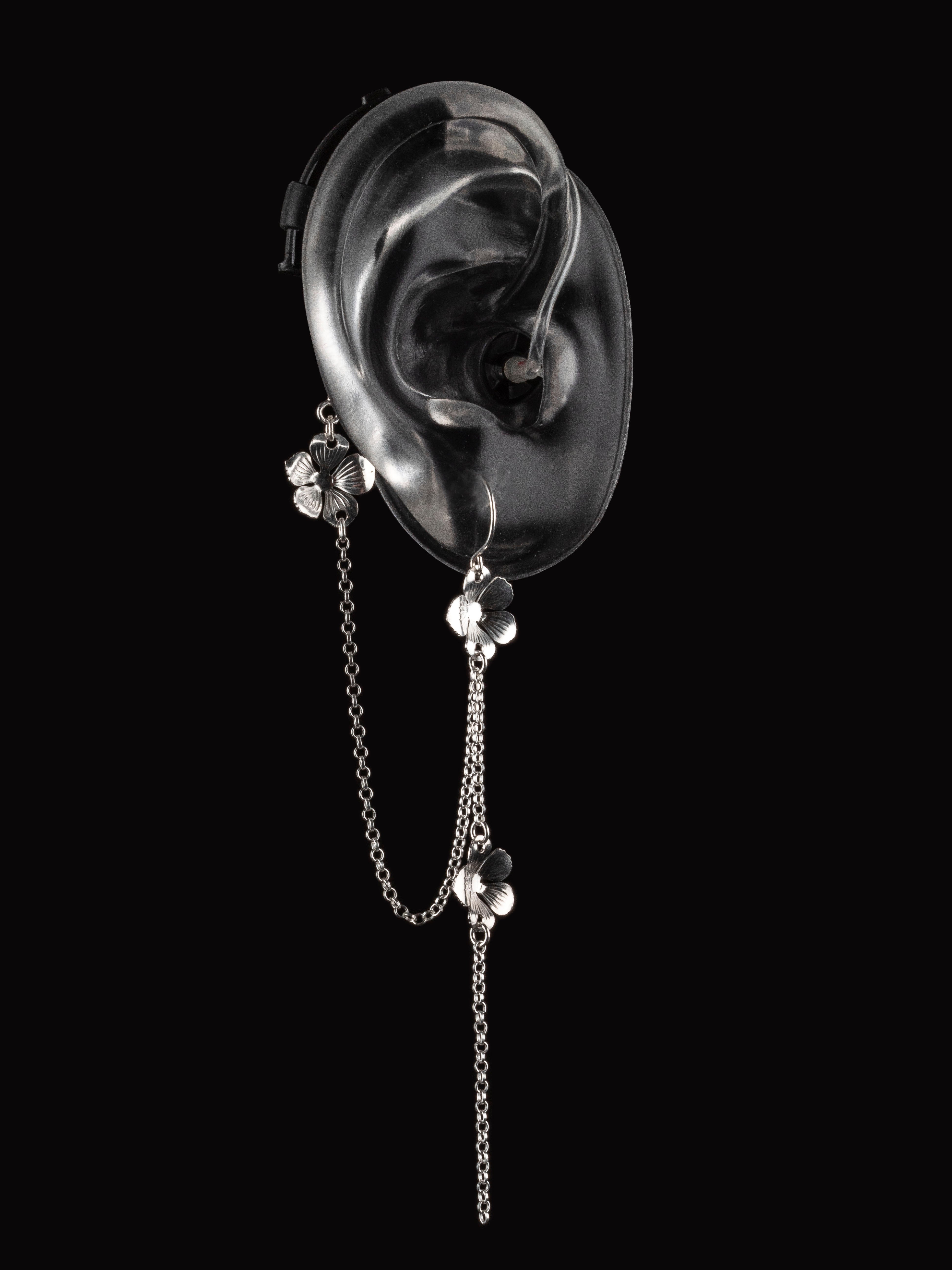Deafmetal USA Vine hearing aid jewelry
